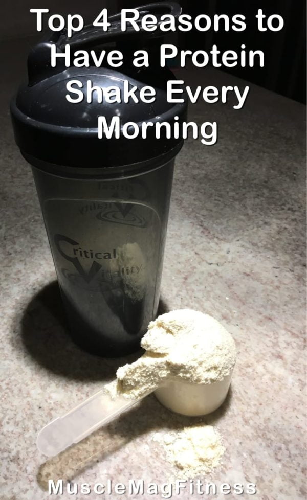 Top 4 Reasons To Drink Protein Shakes