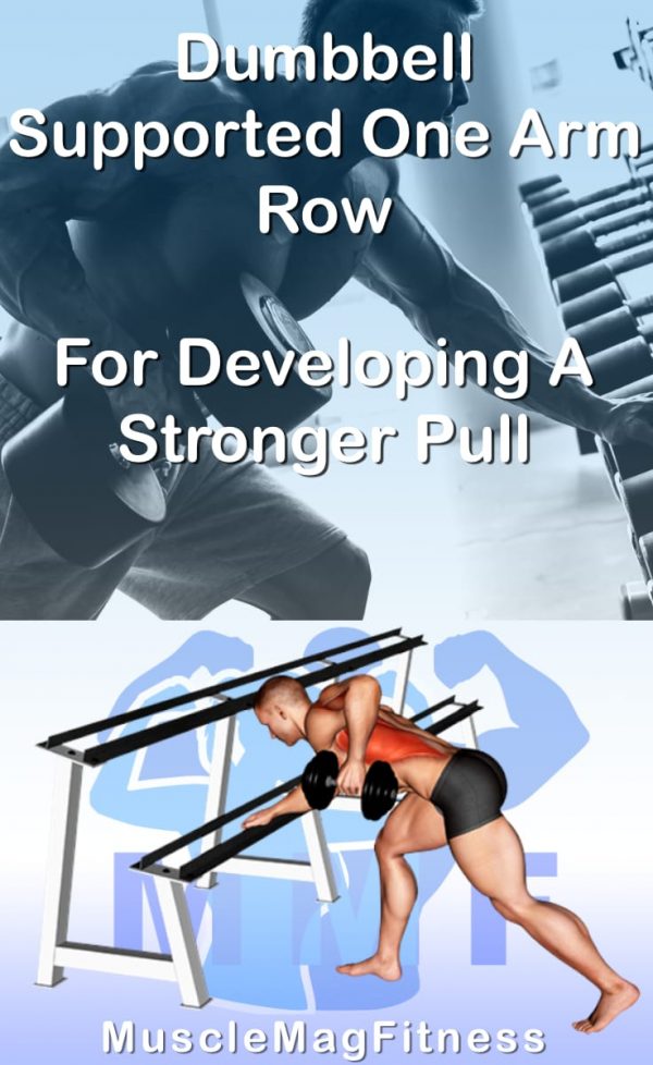 Dumbbell Supported One Arm Row: For Developing A Stronger Pull