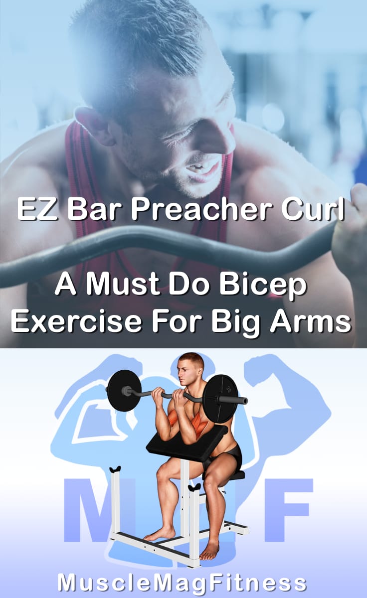 EZ Bar Preacher Curl: A Must Do Bicep Exercise For Big Arms