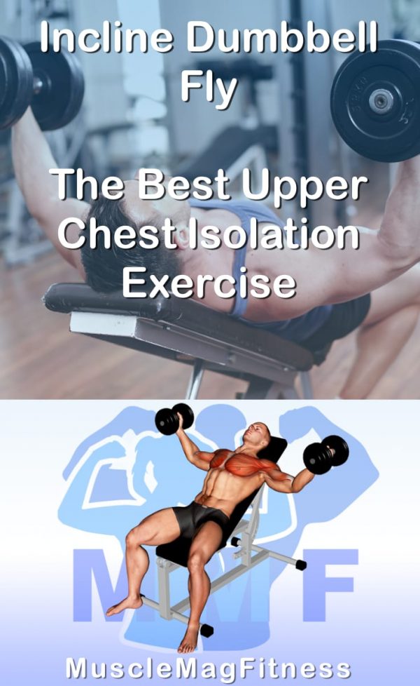 Incline Dumbbell Fly: The Best Upper Chest Isolation Exercise