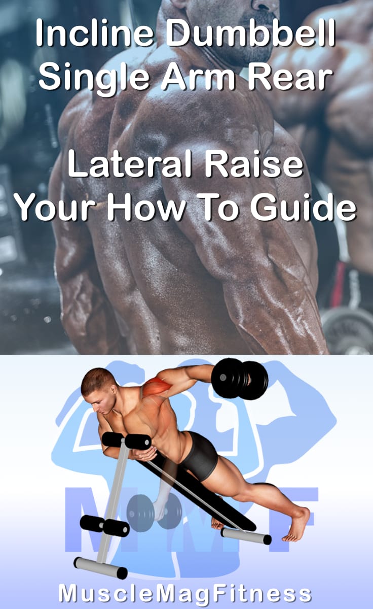 Incline Dumbbell Single Arm Rear Lateral Raise: Your How To Guide